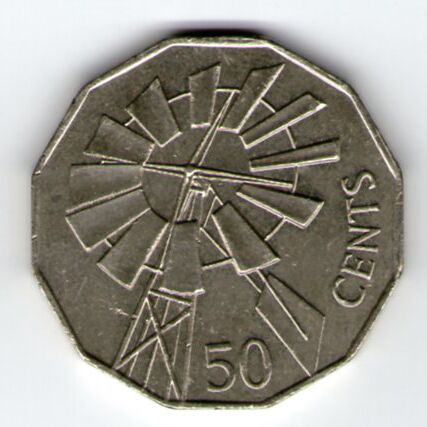 Money Zoo - Australia, 50 Cents, 2002, Year of Outback